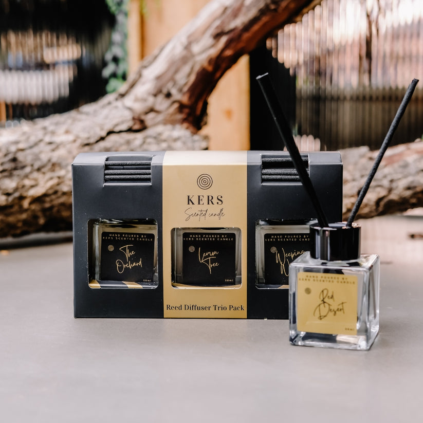 Reed Diffuser Trio Pack – Kers Scented Candle
